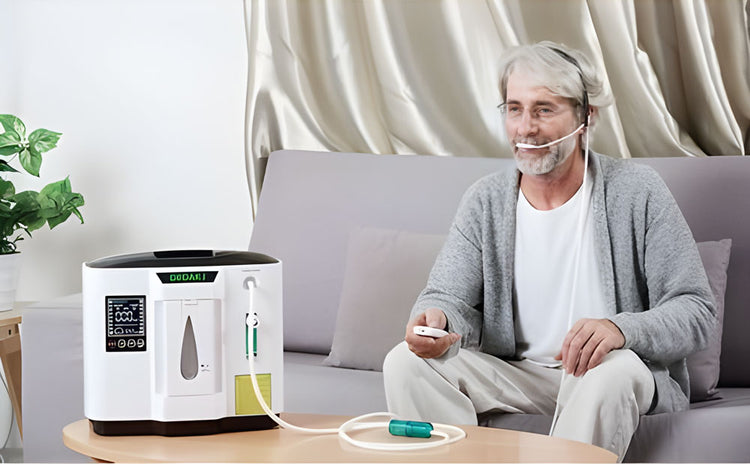 Portable 3 Litre Oxygen Cylinder Kit with Carry Bag - Oxymed